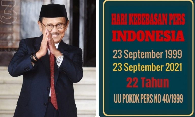 Tokoh BJ Habibie Sosok Pahlawan Kebebasan Pers Indonesia – Portal ...